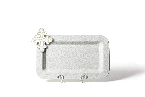HAPPY EVERYTHING! Stone Small Dot Mini Entertaining Rectangle Platter