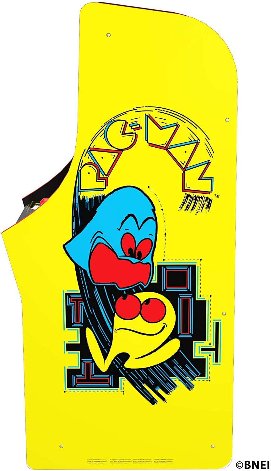 ARCADE1UP PAC-Man 12-in-1 Legacy Edition, 4ft