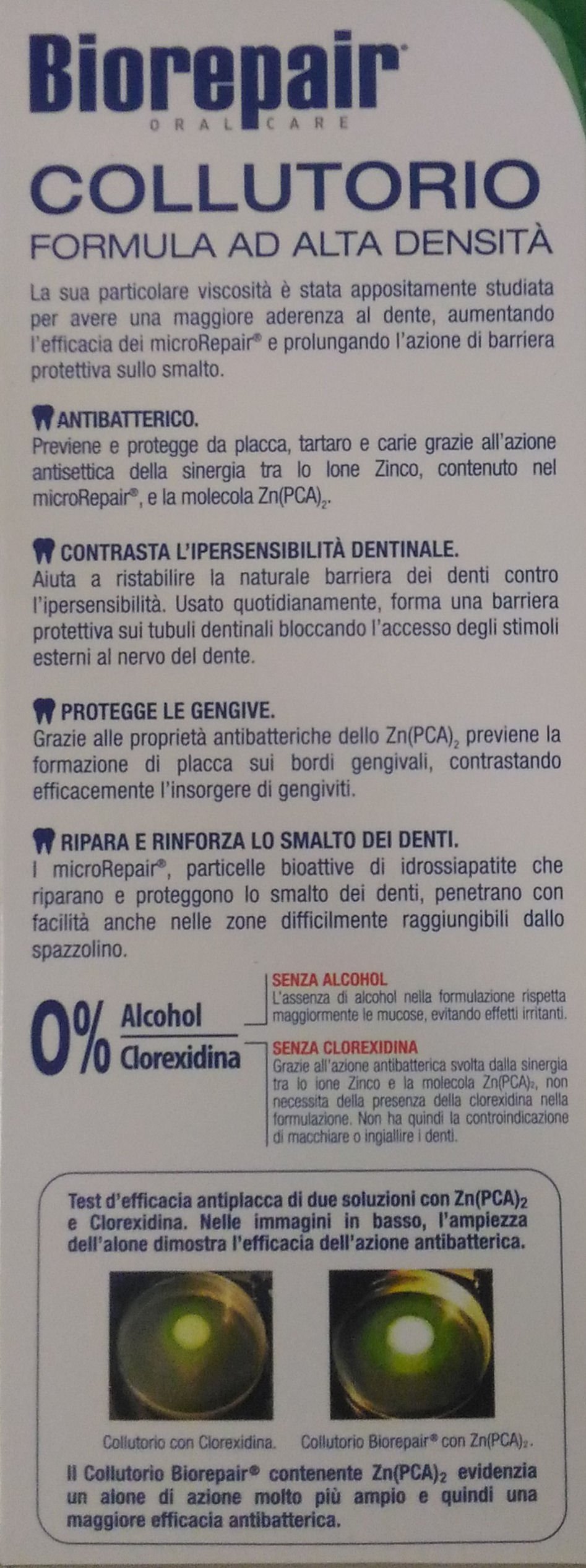 Biorepair: " Collutorio " Mouthwash 500ml/16.9 fl.oz - Pack of 3