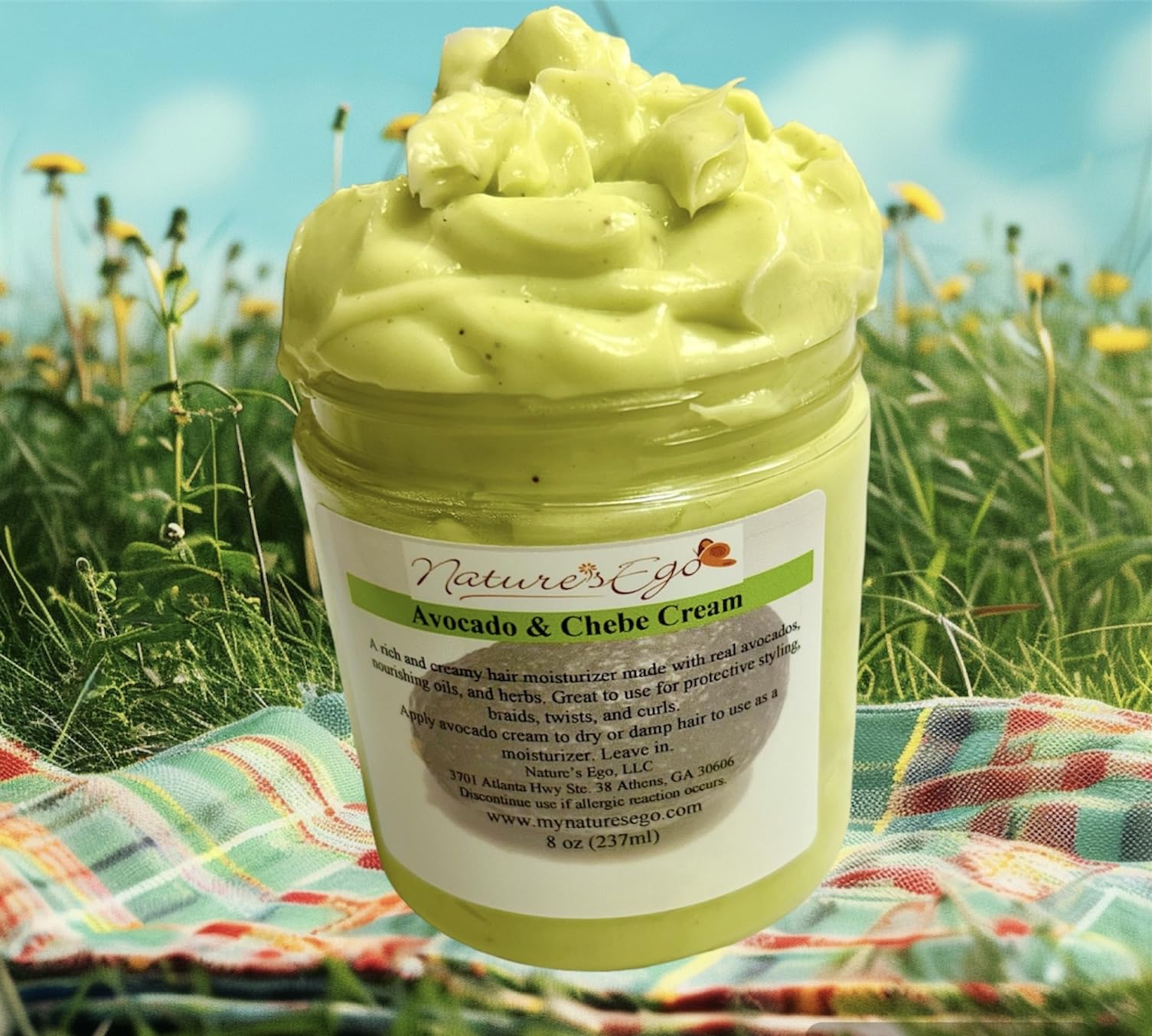 Avocado & Chebe Hair Cream by Nature's Ego