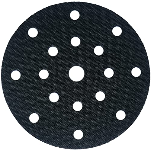 6 inch 17 Holes Pad Saver Premium Hook and Loop Interface Pad for Festool 496647, Extends the backing pad´s lifetime,Multi Hole Pad Protector