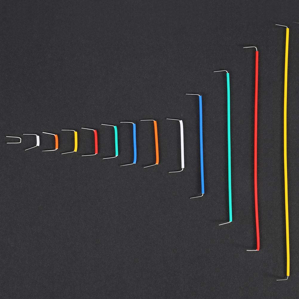 Preformed Jumper Wire, Wide Application Breadboard Jumper, Convenient for Store and Fetch for Prototyping Use.