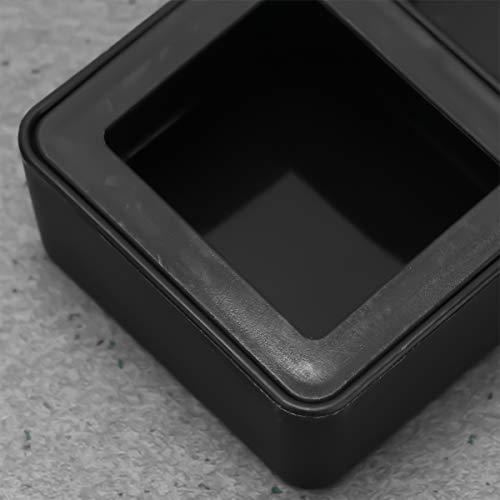 POPETPOP 4pcs Reptile Food Bowl Lizard Gecko Food Water Dish Bearded Dragon Feeding Dish Worm Plate for Small Reptile