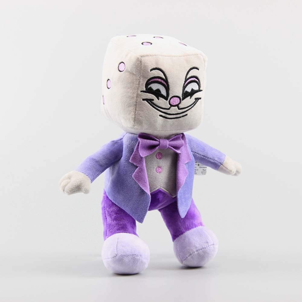 8 Pcs Cuphead Plush Toys Cuphead Mecup and Brocup Devil Boss Legendary Chalice King Dice Sunflower Stuffed Dolls Cosplay Gift 20-36cm