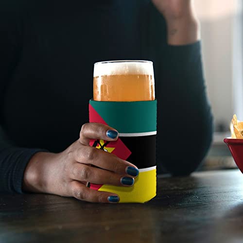 2 PCS Mozambique Flag Can Cooler Party Gift Beer Drink Coolers Coolies