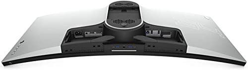 Alienware Dell New Curved 34 Inch WQHD 3440 X 1440 120Hz, NVIDIA G-SYNC, IPS LED Edgelight, Monitor - Lunar Light, AW3420DW (Renewed)