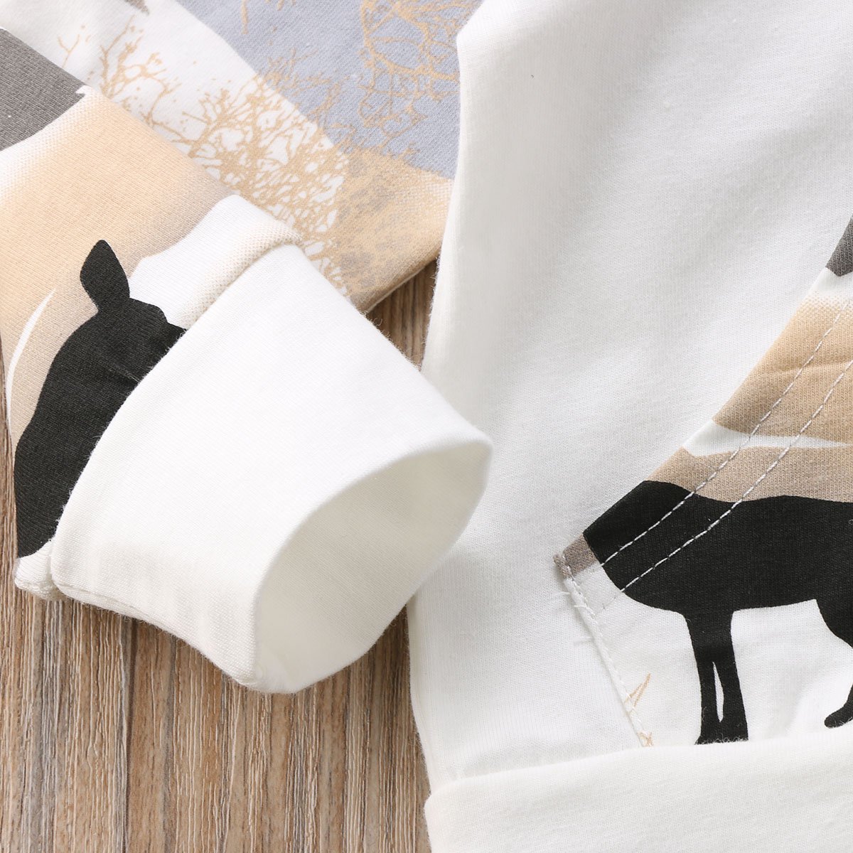 CIYCUIT Baby Boy Deer Outfit Clothes Toddler Infant Winter Hoodie Pants Set 6-12 Months