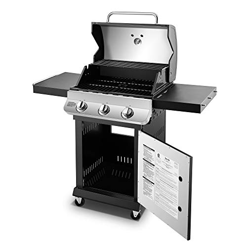 Dyna-Glo DGP397SNN-D Premier 3 Burner Natural Gas Grill, Stainless