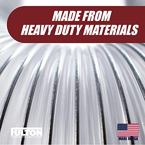5" x 10' (5 inch diameter by 10 feet long) Ultra-Flex Clear Vue Heavy Duty PVC Dust, Debris and Fume Collection Hose - MADE IN USA!