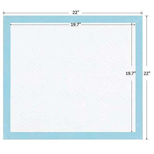 BESTLE Pet Training and Puppy Pads Pee Pads for Dogs 22"x22" Super Absorbent & Leak-Proof
