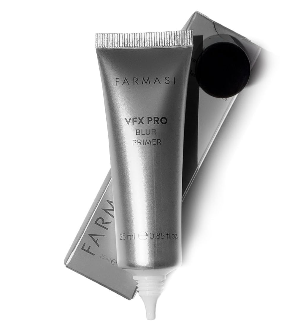 FARMASI VFX Pro Camera Ready Primer Makeup, Smoothing Face Primer, Evens the Appearance of Skin Tone & Redness, Hydrates & Improves Makeup Wear, Lightweight Coverage, 0.85 fl.oz / 25 ml (Blur)
