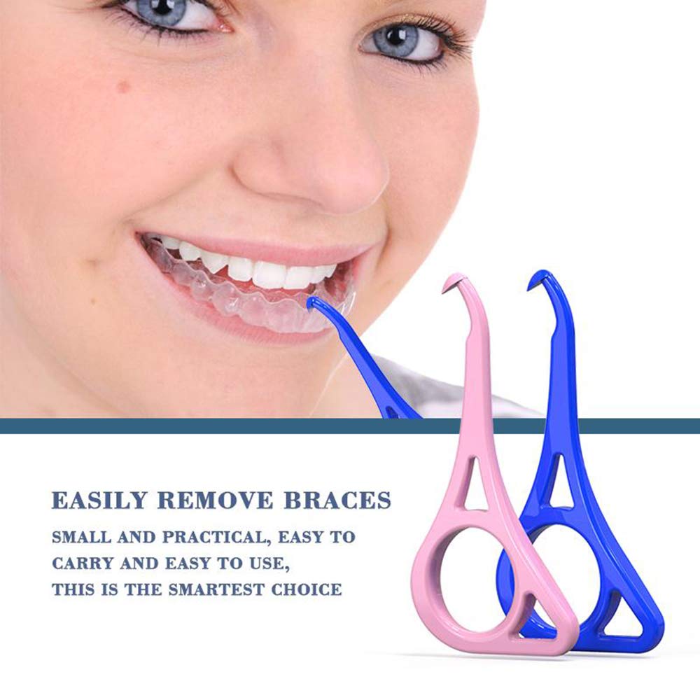 Clear Aligner Removal Tool by ZIZNBA - Invisible Removable Braces - QTY 2