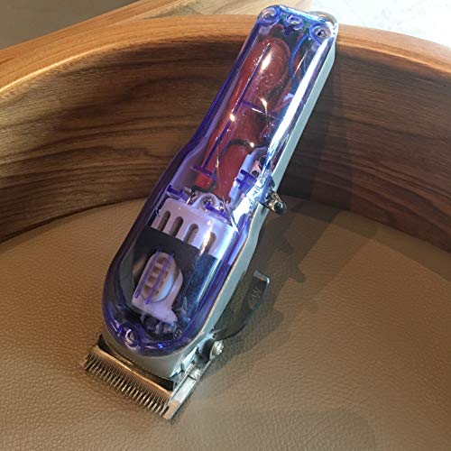 Clear DIY TOP Housing, Transparent TOP Cover for Wahl 5-Star Series Cordless Senior Clipper #8504,clipper not included.(blue)