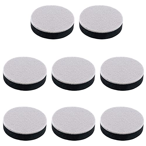Antrader Self-Adhesive Round Shape Furniture Risers Table Sofa Cabinet Lift, Adds 0.6 Inch Height