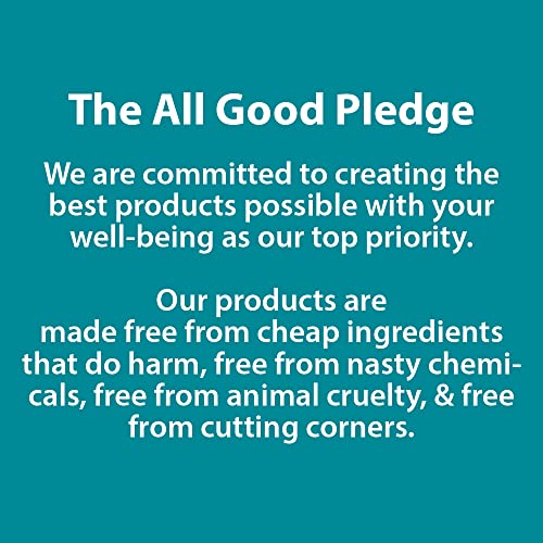 All Good Organic Lip Balm - Hydrating Lip Balm for Soft Smooth Lips with Calendula, Lavender, Olive Oil, Beeswax, Vitamin E & Coconut (3-Pack)