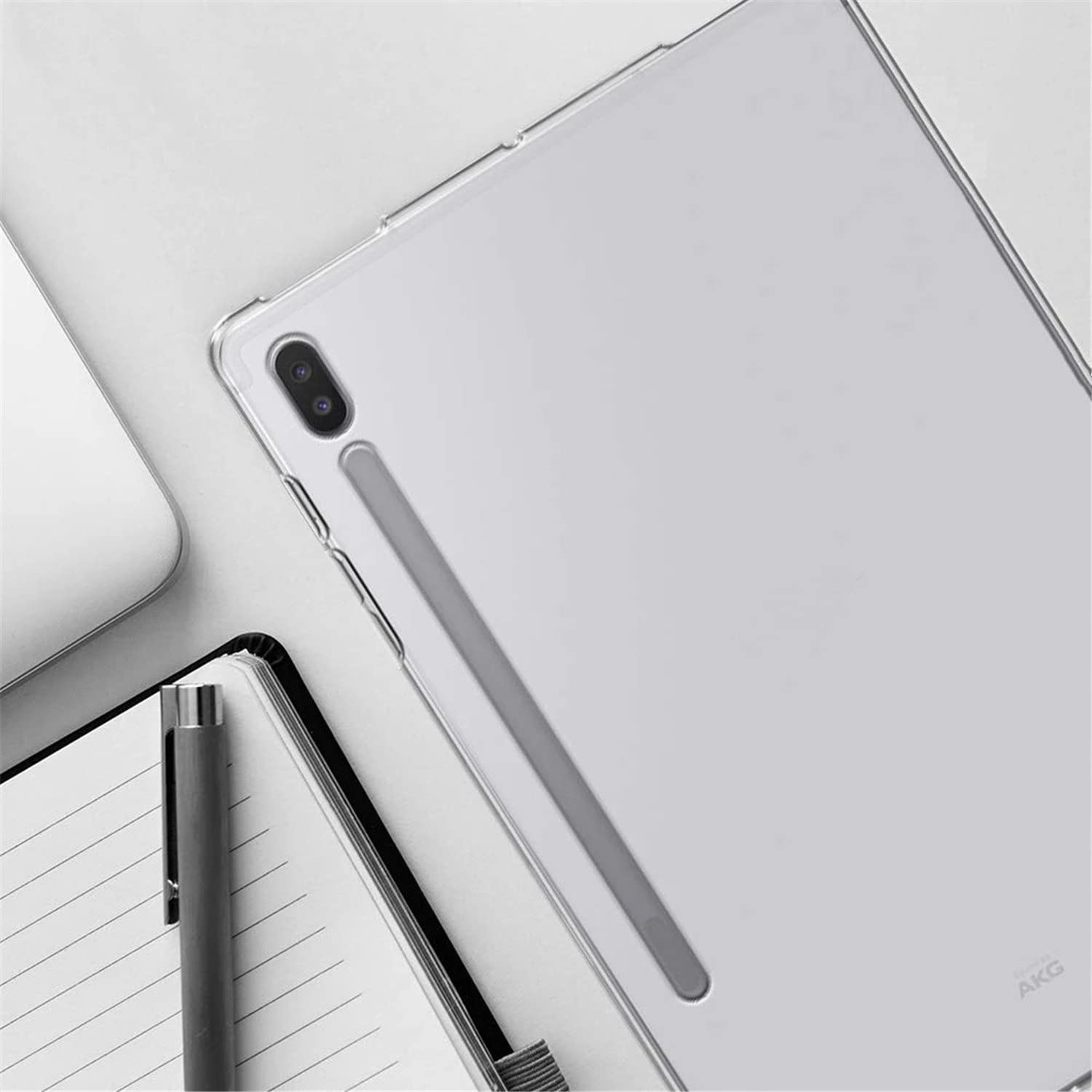 iCoverCase Compatible with Samsung Galaxy Tab S7 (2020) 11 Inch SM-T870/T875 Case, Lightweight Matte Translucent Soft TPU Protective Back Cover Case (Frosted Clear)