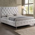 Baxton Studio BBT6220-White-King Platform, King, White
