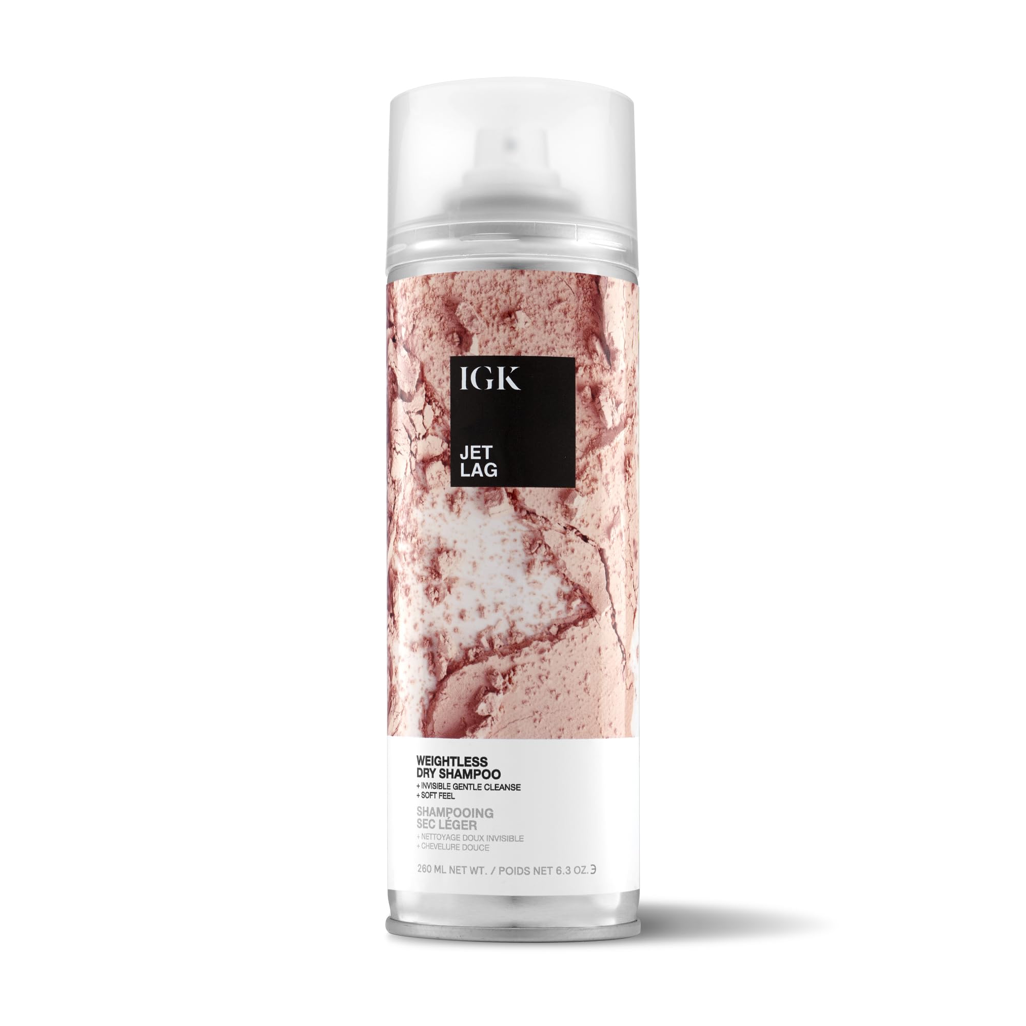 IGK Jet Lag Invisible Dry Shampoo Lightweight Cleanse Level 260 ml / 6.3 oz
