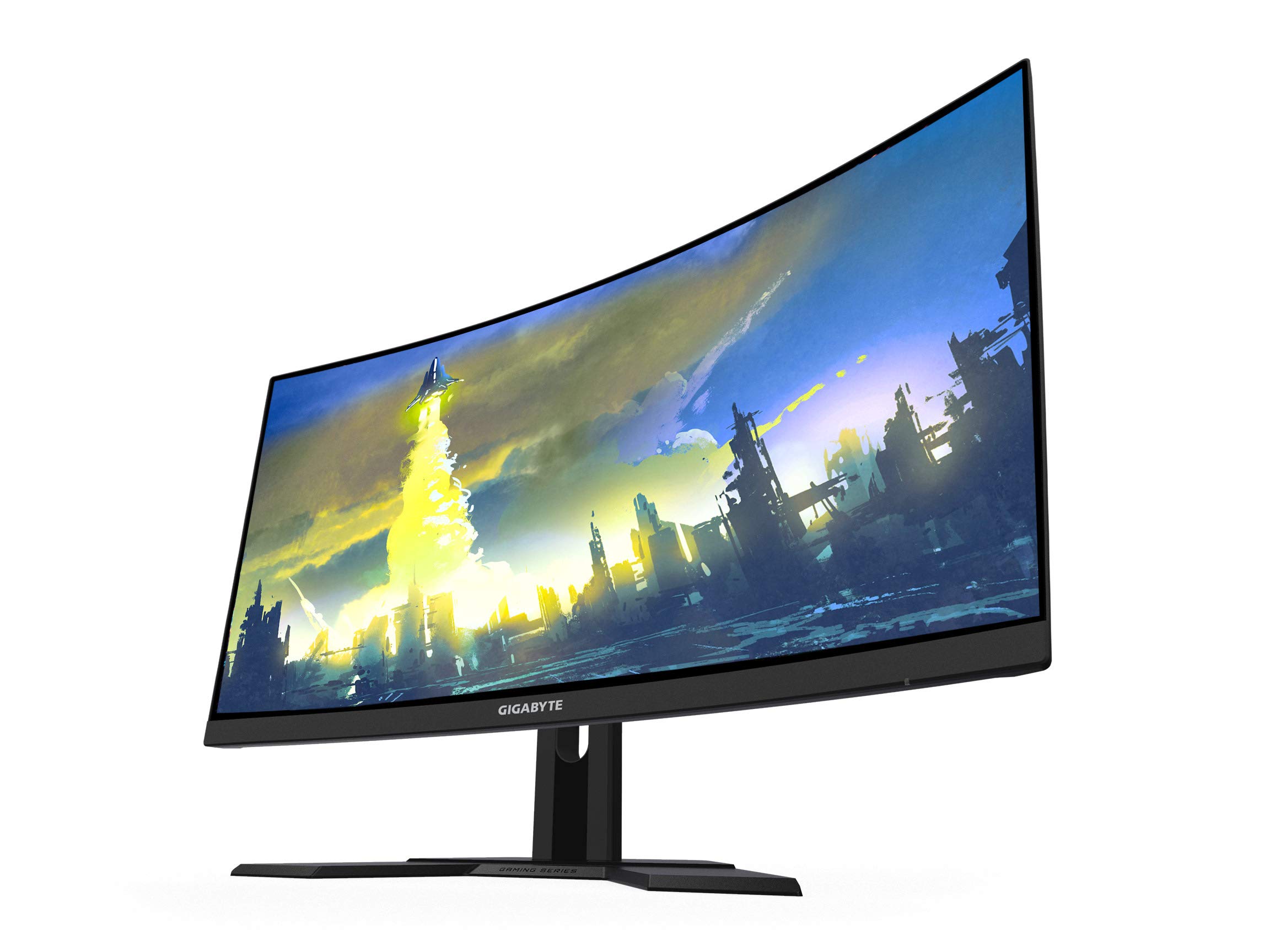 GIGABYTE G27FC 27" 165Hz 1080P Curved Gaming Monitor, 1920 x 1080 VA 1500R Display, 1ms (MPRT) Response Time, 90% DCI-P3, FreeSync Premium, 1x Display Port 1.2, 2x HDMI 1.4