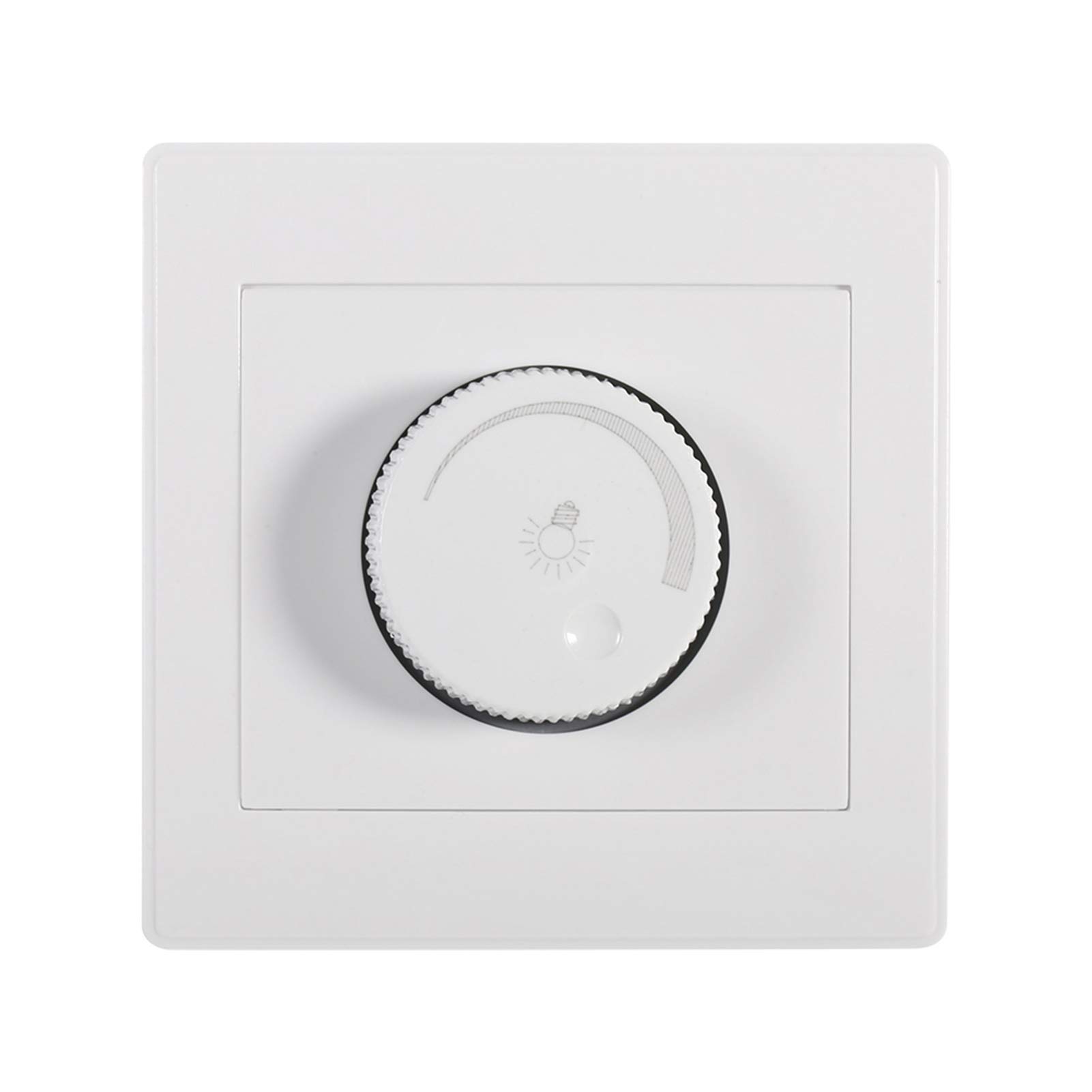 1Pcs Home Wall Led Dimmer Switch Dimmer Switch Merross Mounted Rotary Knob Lamp Brightness Controller Panel Dimmer Switch New