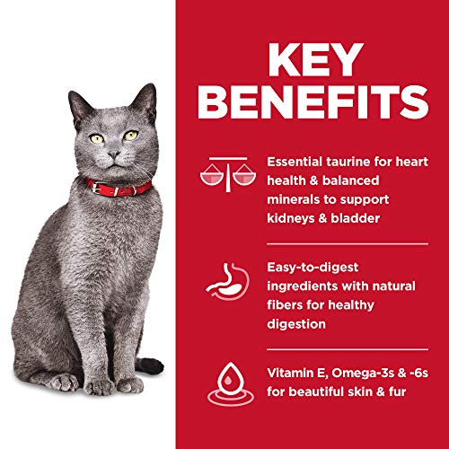 Hill's Science Diet Senior 7+ No Corn, Wheat or Soy Dry Cat Food, Chicken Recipe, 3.5 lb. Bag