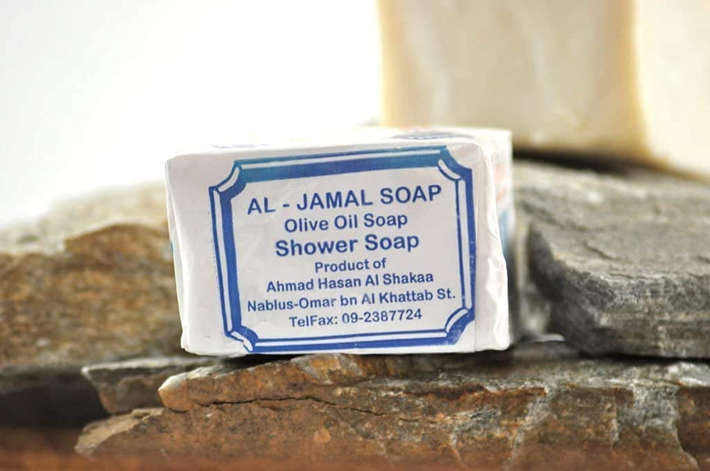 Al-Jamal ~ Palestinian Olive Oil Soap Bar West Bank Holy Land Organic Natural Traditional ~ Nablus (Count 6)