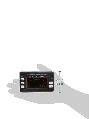 Amazon Basics 3 in 1 Metronome Tuner - Designed for Guitar, Bass, Violin and Ukulele