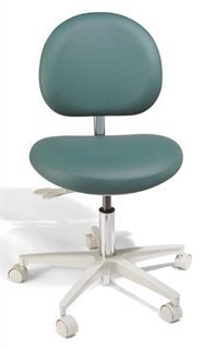 BRE Doctor Stool 3125B Delux Aluminum Base