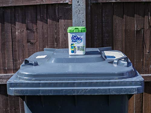 Bin Buddy Fresh Citrus, 450g, Pack of 6, Bin Freshener Deodoriser Powder, Leaves Your Bin Smelling Great, Suitable for Indoor and Outdoor Bins