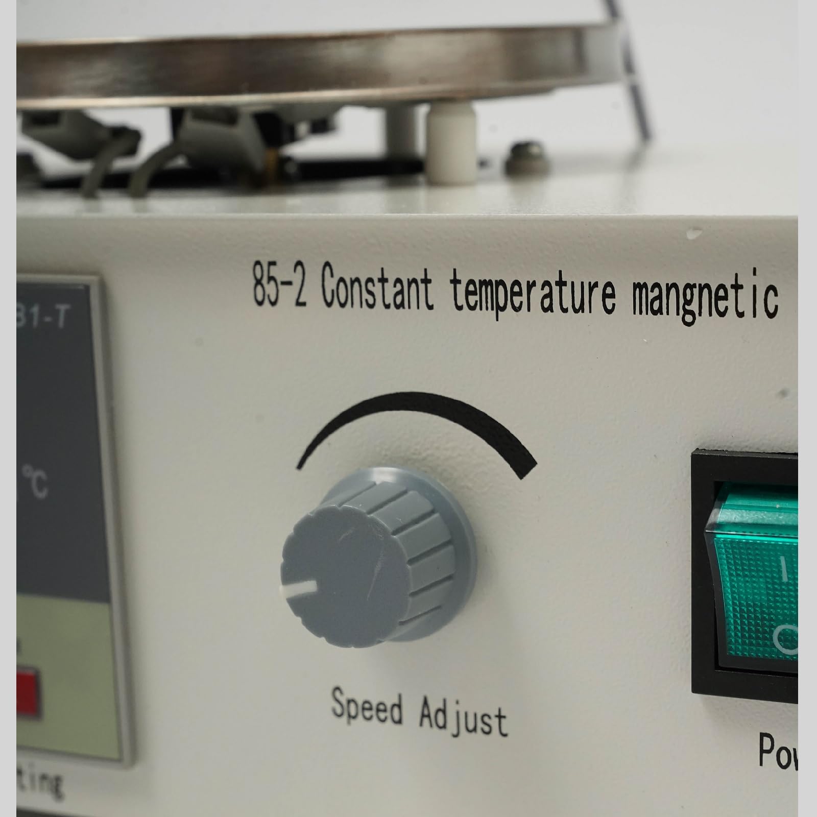 Electric Overhead Magnetic Stirrer Mixer Lab Stirrer with Digital Temperature Display High Accuracy Blender 0-2000 RPM 110V 250W