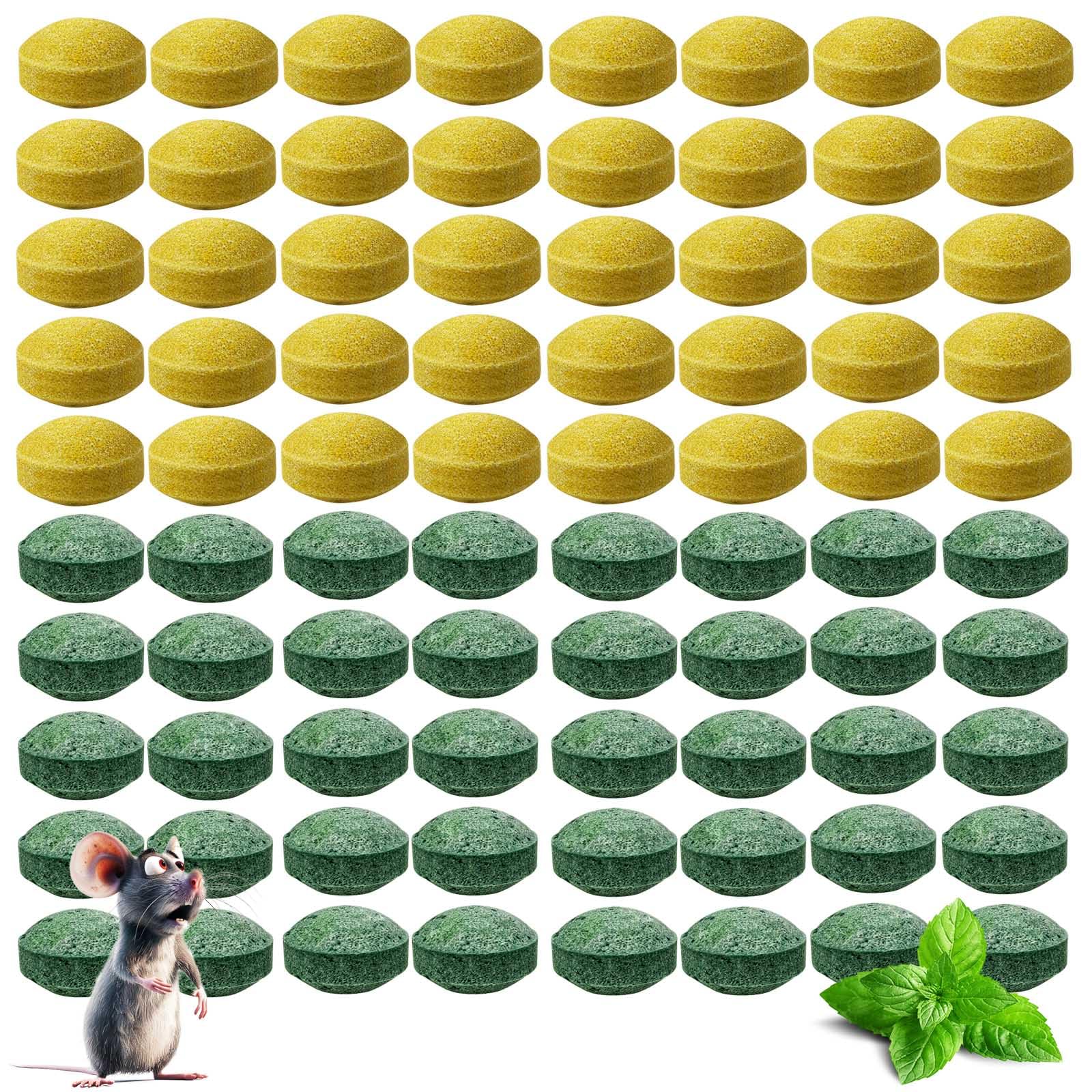 60PCS Mice Repellent Pouches, Natural Peppermint, Safe for Kids and Pets