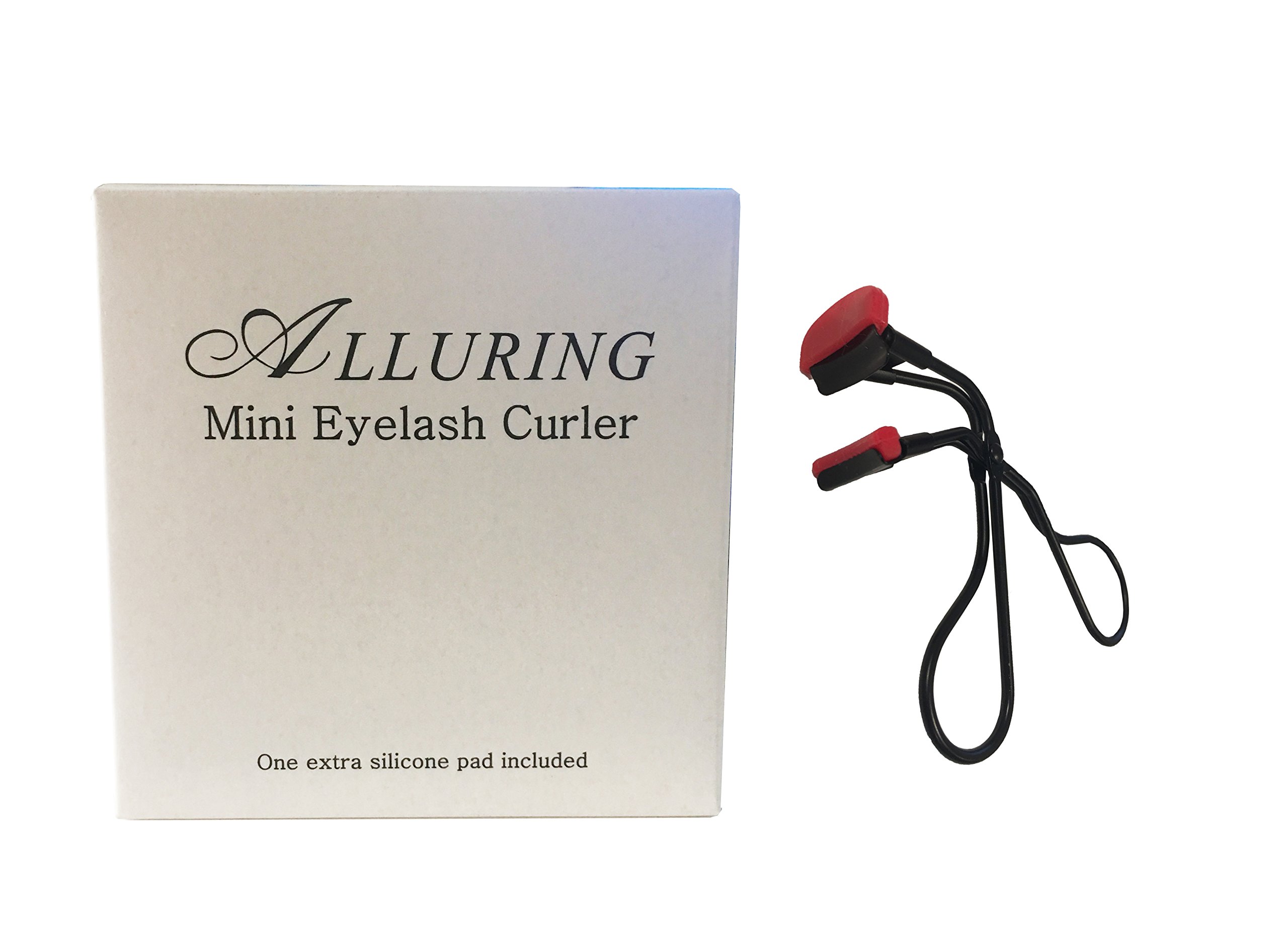 Alluring Mini Eyelash Curler Red/Black for Inner & Outer Corner Lashes