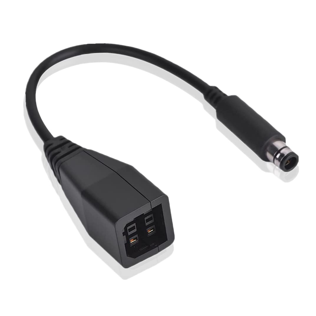 Adapter Power Supply Converter Transfer Cable Cord for Xbox 360 to Xbox 360E,Stable Game Console Power Supply Adapter Converter Cord for Microsoft for Xbox 360