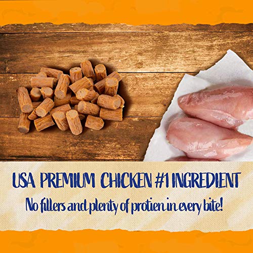 Blue Dog Bakery, Natural Dog Treats, Chicken Bites, USA Chicken, Grain Free, 7.8-Ounce Pouch, (Pack of 1)