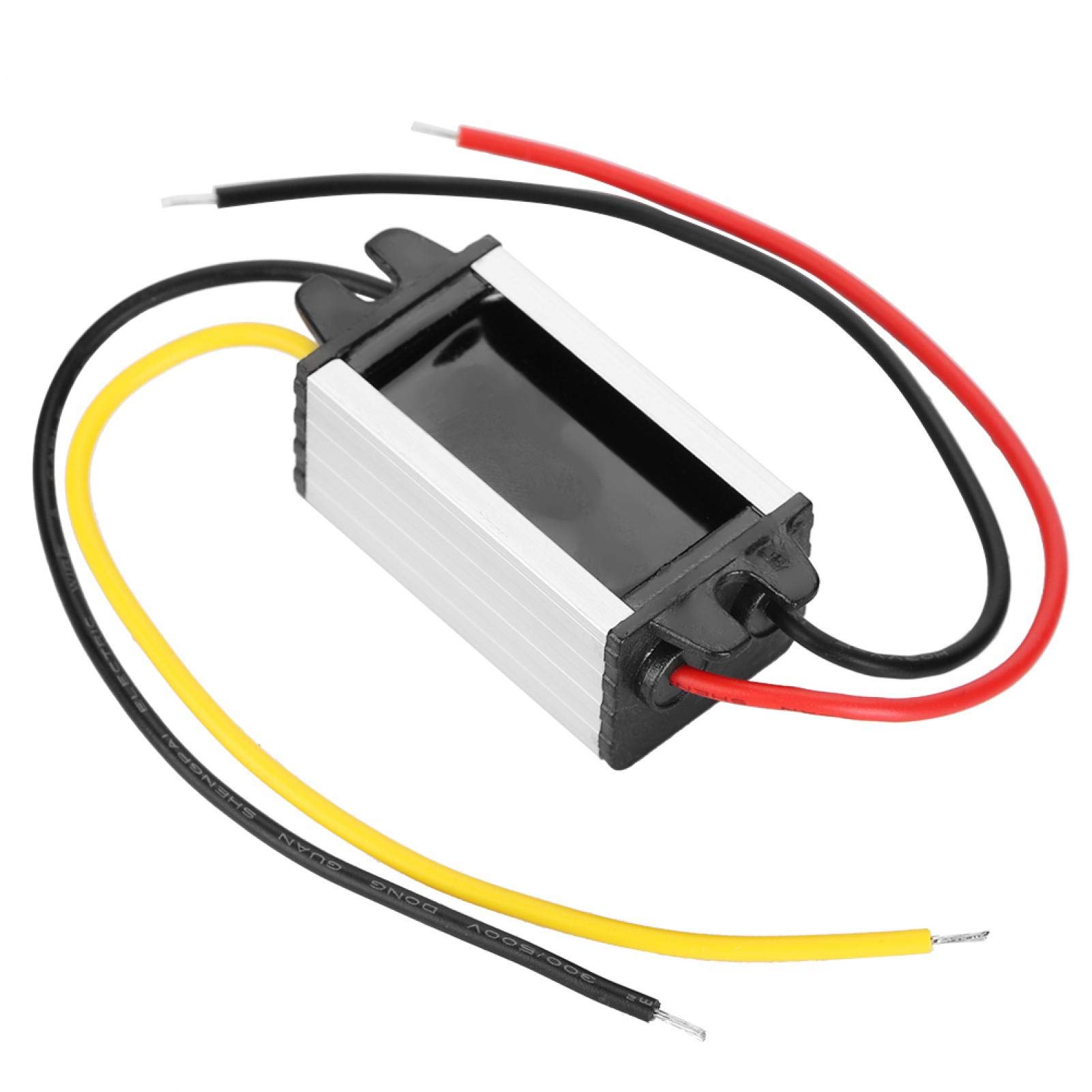 Fafeicy Step Down Power Supply, 24V to 12V DC-DC Converter Aluminum Shell Step Down Power Supply for Robots, Photovoltaic Panels, Pumps, CNC Equipment, 5A GYVRM-K241205