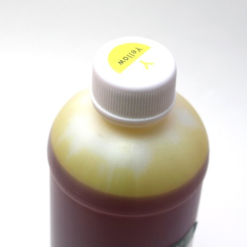 BCH Standard Bulk Yellow Refill Ink 500 ml (16.9 oz) for Epson