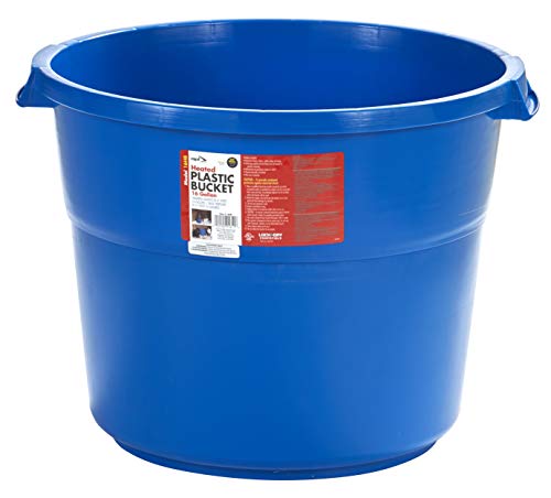 API Heated Bucket Heated Round Bucket, 16 Gallon (Item No. 16HB)