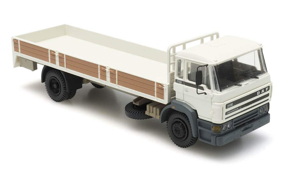 ARTITEC DAF Tilting Cabin 1987, Movable Hood, White 1/87 Finished Model Truck