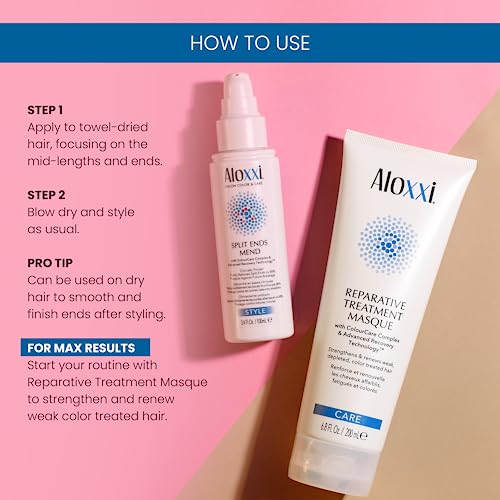 Aloxxi Split Ends Mend Hair, 3.4 Ounce