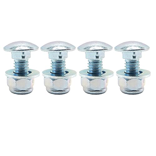4-Pack 784-5581A (5/16-18) 5/8" Snow Blowers Carriage Bolts kit Replaces MTD Shave Plate Scraper Bar 784-5581A-0637 790-00120-0637