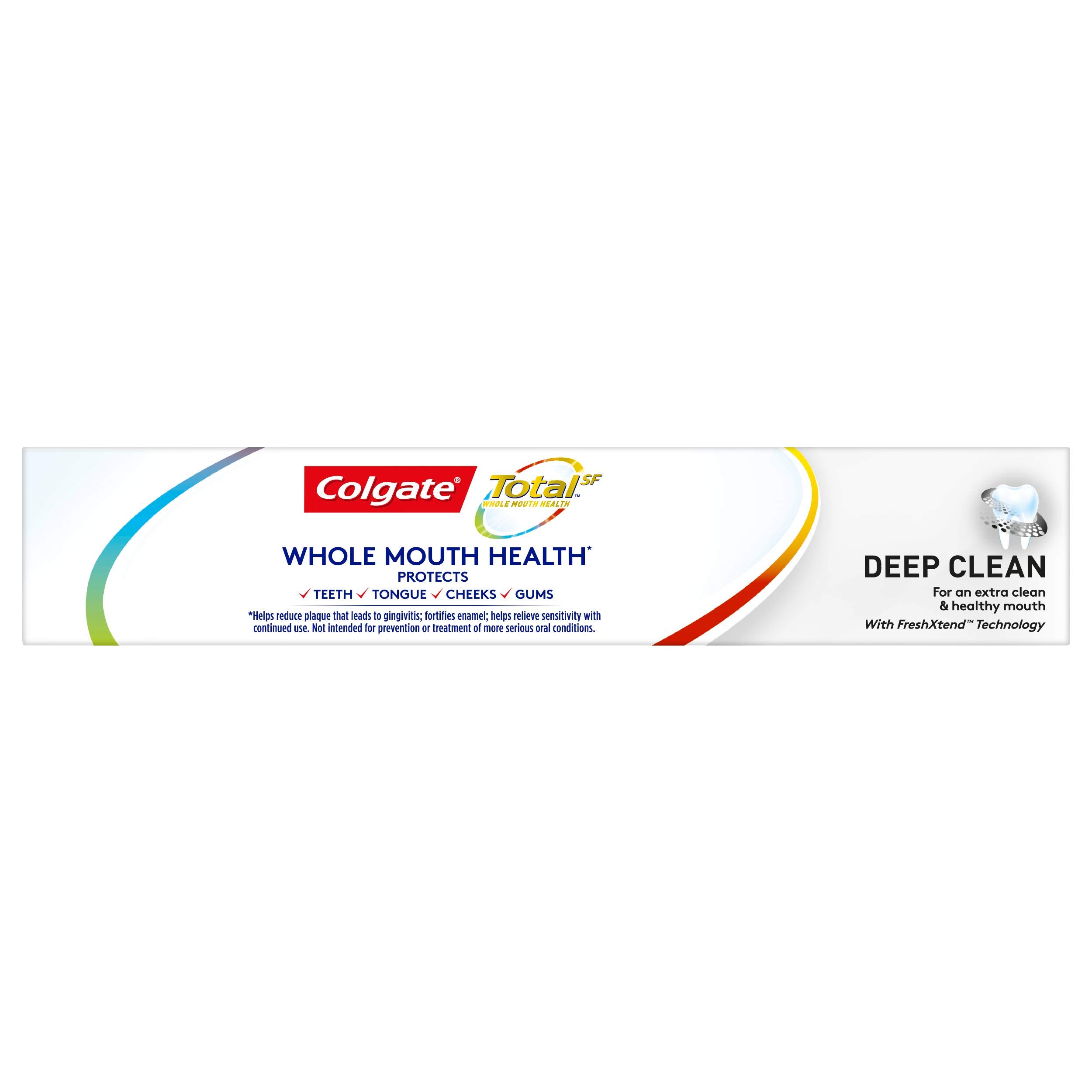 Colgate Total Toothpaste, Deep Clean, 5.1 Ounce, Pack of 2