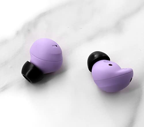 6 Pairs Memory Foam Galaxy Buds Pro Ear Tips Buds, S/M/L 3 Size Replacement Reduce Noise Fit in Case Comfortable Earbuds Compatible with Samsung Galaxy Buds Pro/Galaxy Buds 2 Pro - Black
