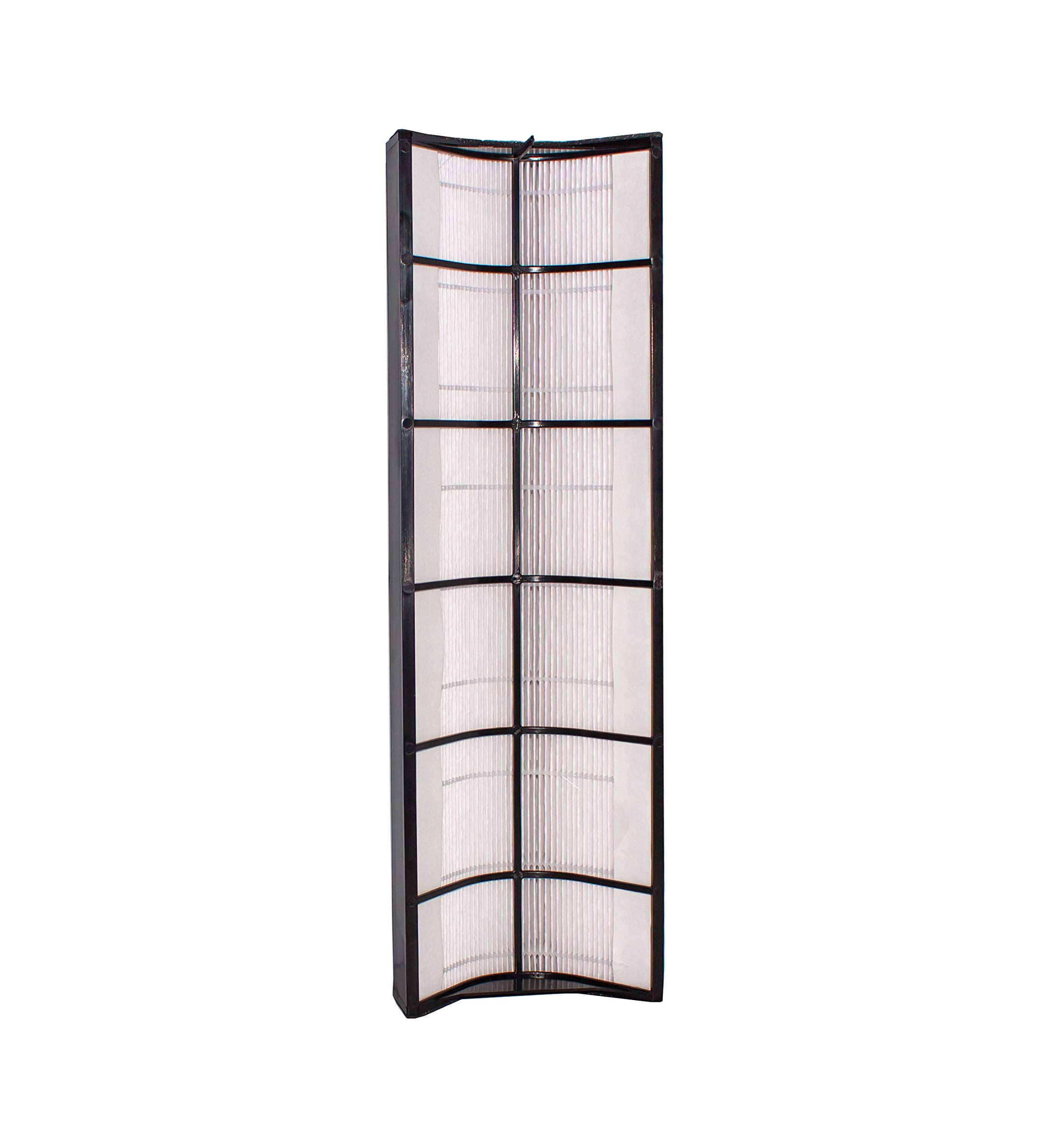 2-in-1 True HEPA Air Cleaner Filter Replacement + Carbon Layer Compatible with PEAIRTWR PureZone Elite Tower Air Cleaner