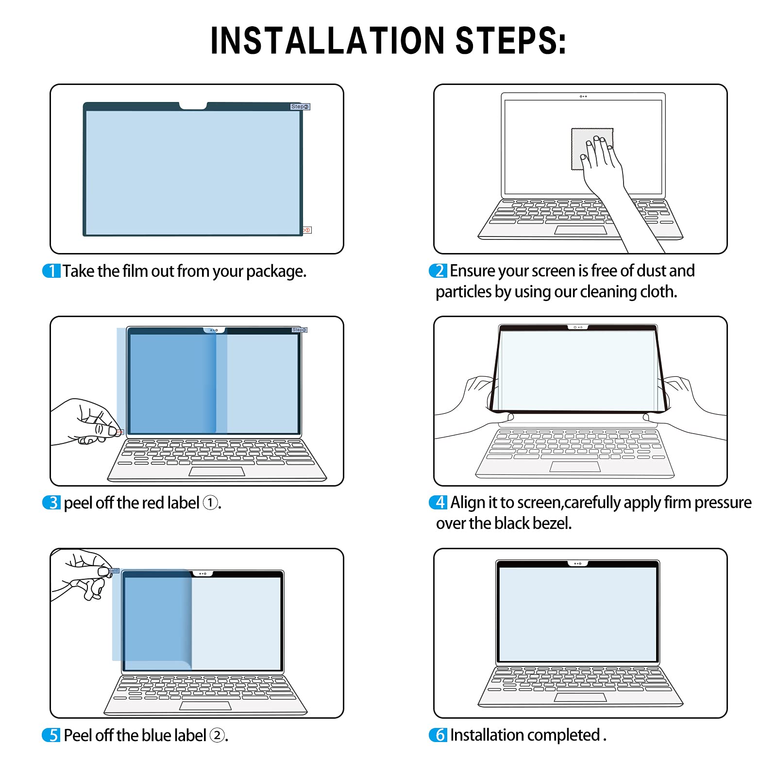 FILMEXT Blue Light Screen Protector for Surface Pro 7 Screen Protector,Anti UV & Eye Protection Screen Compatible with Surface Pro 7 Plus/Surface Pro 7/Surface Pro 6/Surface Pro 5/Surface Pro 4 12.3"