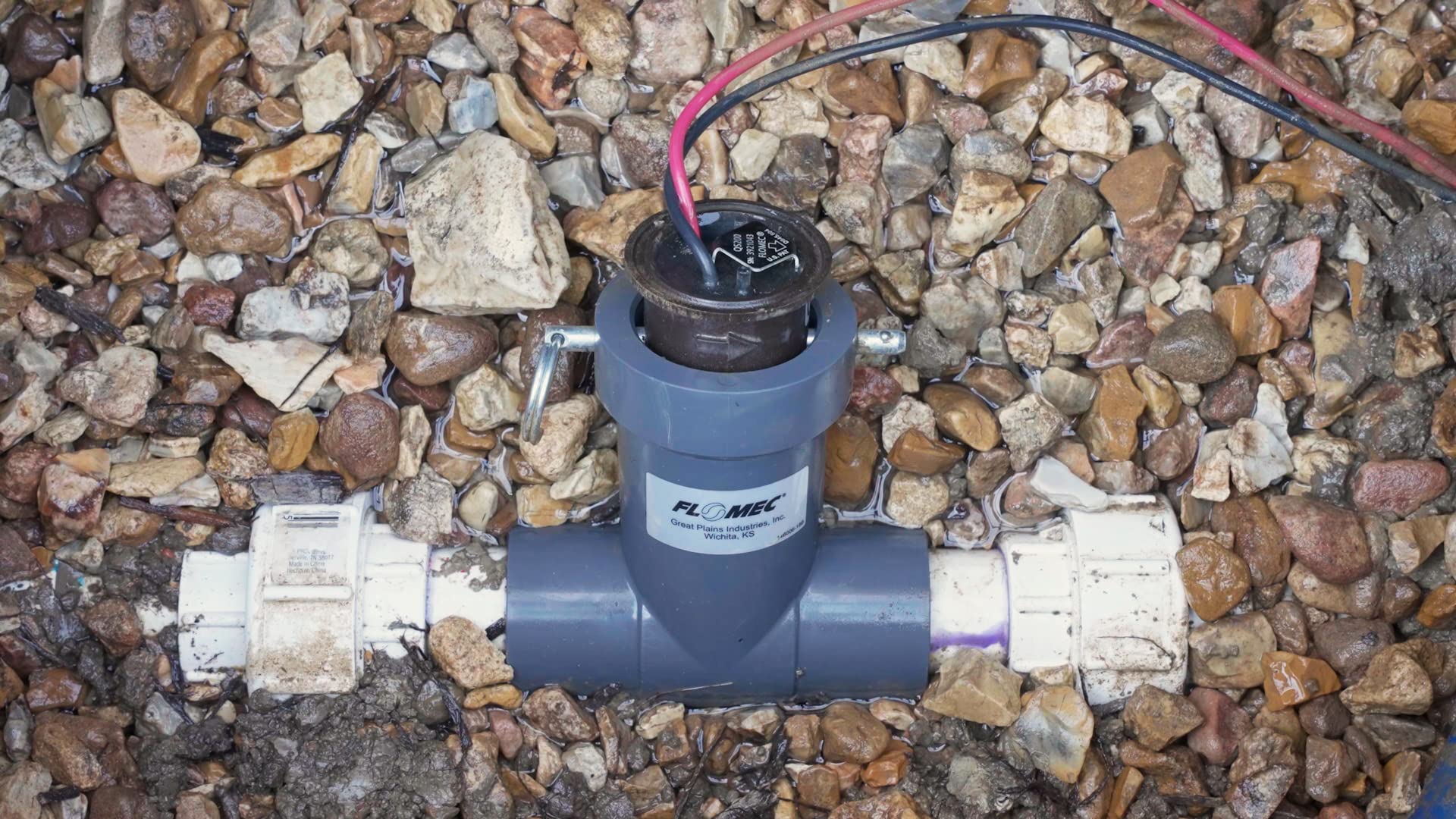 FLOMEC QS200-10, 1" Ultrasonic Flow Sensor for Turf Irrigation