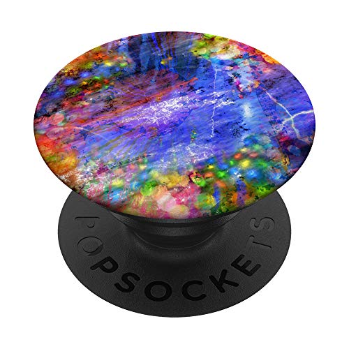 Dark Blue Purple Cellphone Holder for Hand Pop Up Phone Knob PopSockets PopGrip: Swappable Grip for Phones & Tablets