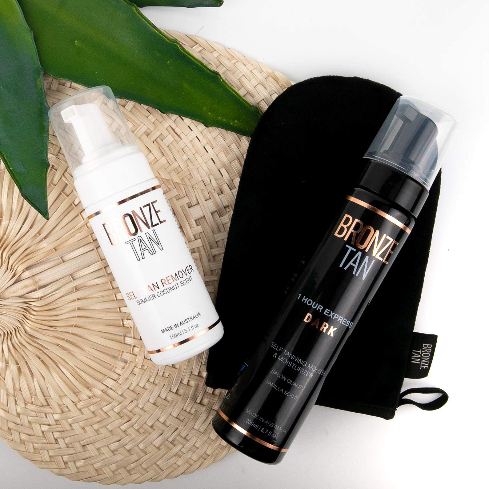 Bronze Tan Self Tan Remover For Fake Tan Streaks, Build Up, Correction, Or Full Removal Of Self Tanner or Bronzer - Summer Coconut Scent (150ML / 5.1 fl oz)