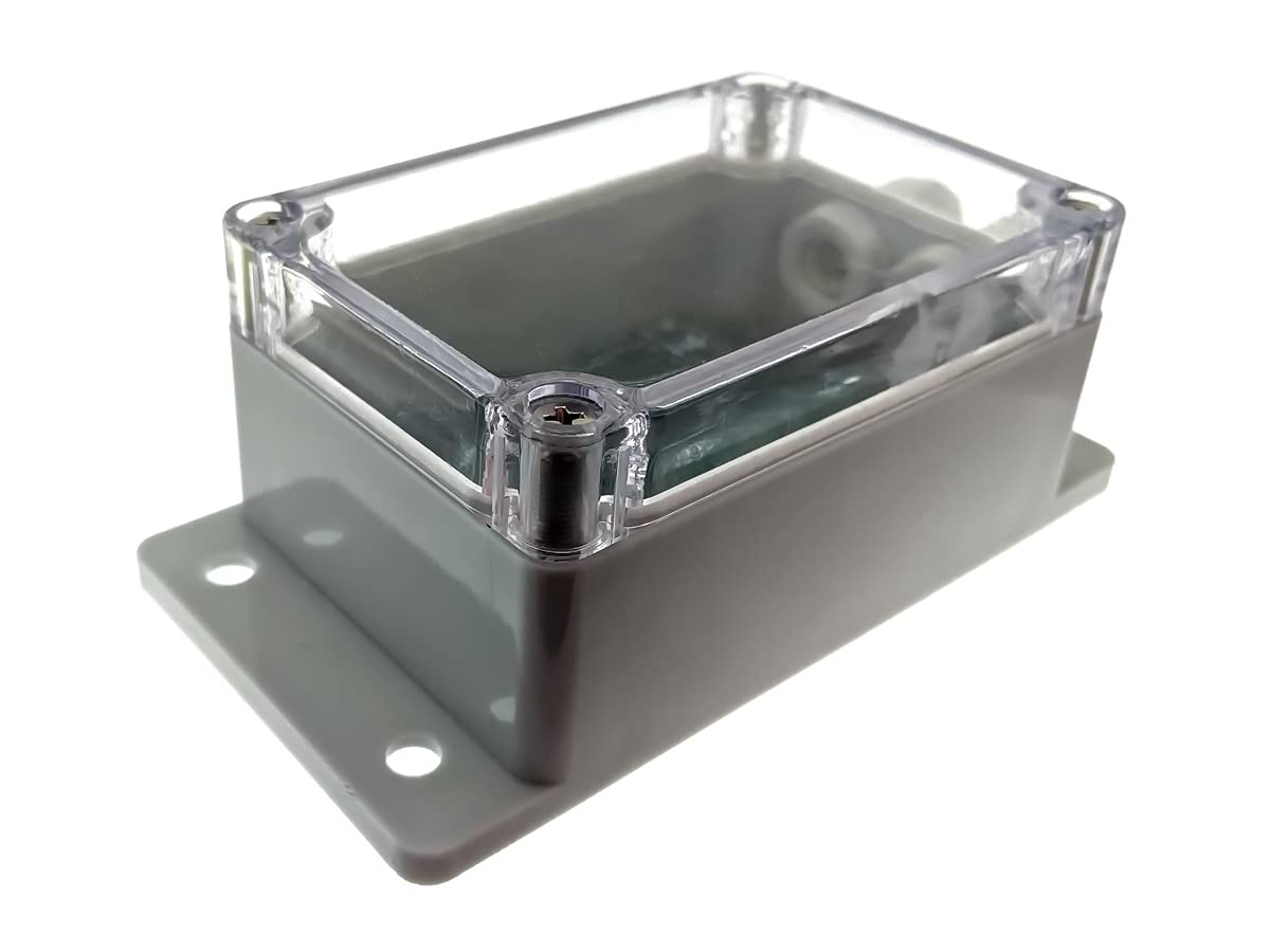 qBox Pi Pico DIY IOT Enclosure Kit, IOT Enclosure for Pi Pico Dev. Board, Waterproof IP65 Enclosure with Glands, Pi Pico prototyping PCB and connectors Set