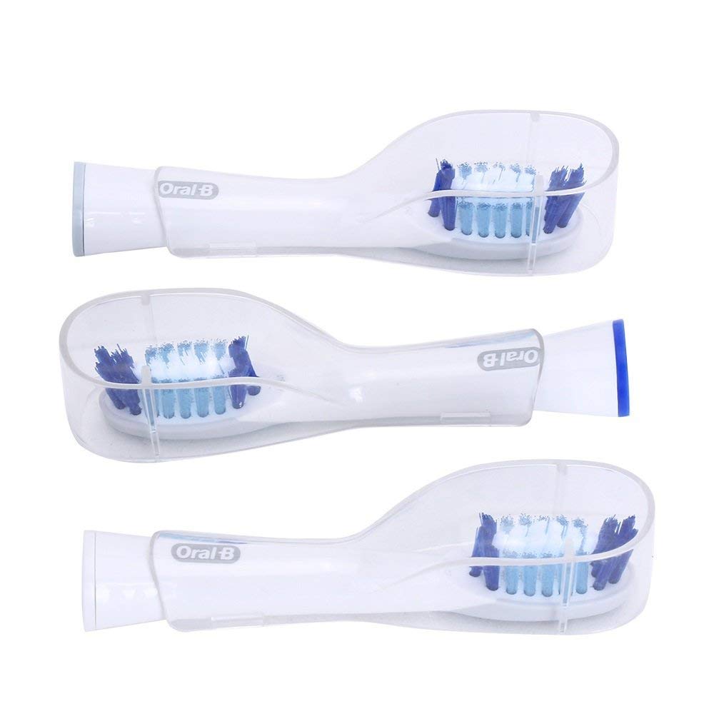 BSGB 6PCS Plastic Travel Electric Toothbrush Heads Cover Protective Cap Case for Oral-B Electric Replacement Tooth Brush Keep Germ Dust Away (Long)