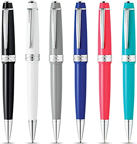 Cross Bailey Light Polished Resin Refillable Ballpoint Pen, Medium Ballpen, Includes Premium Gift Box - Black